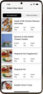 Food Diary - EBT Online